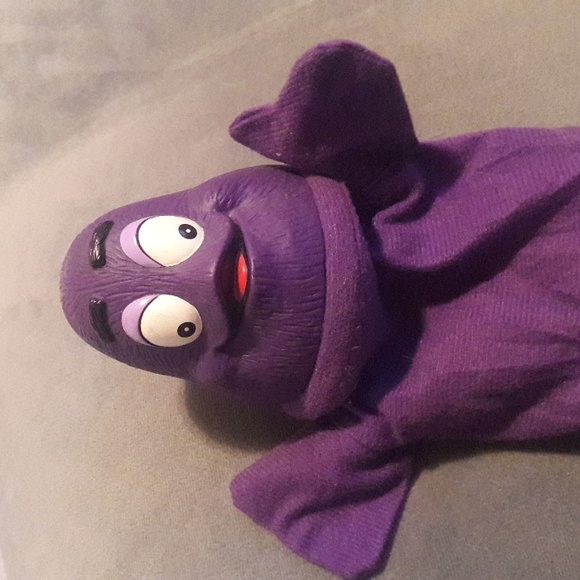 Toys | Vintage Mc Donalds Grimace Puppet | Poshmark